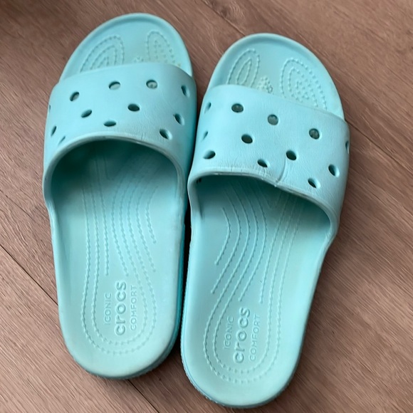 CROCS | Shoes | Crocs Iconic Platform Slide | Poshmark